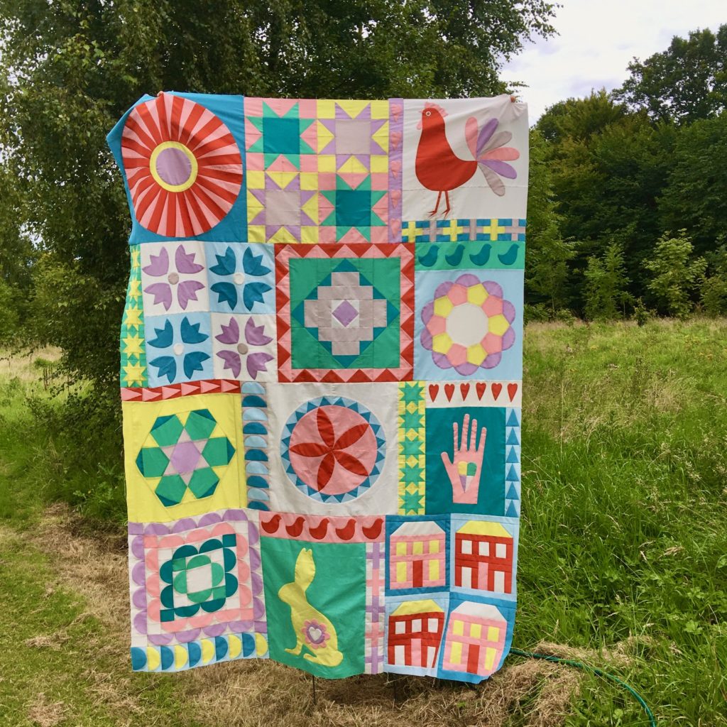 Folk Dance Quilt Pattern PDF - The Threadhouse